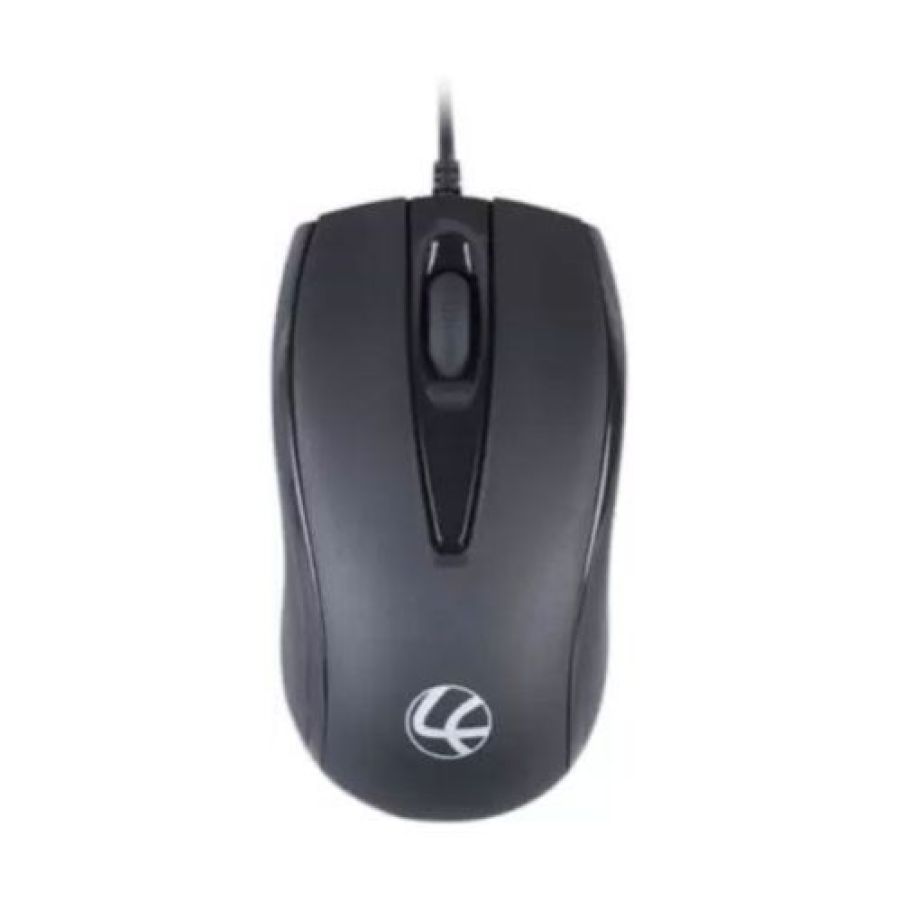 Lapcare L-70 Plus 1200 DPI USB Optical Wired Mouse (Black) in APkart ...